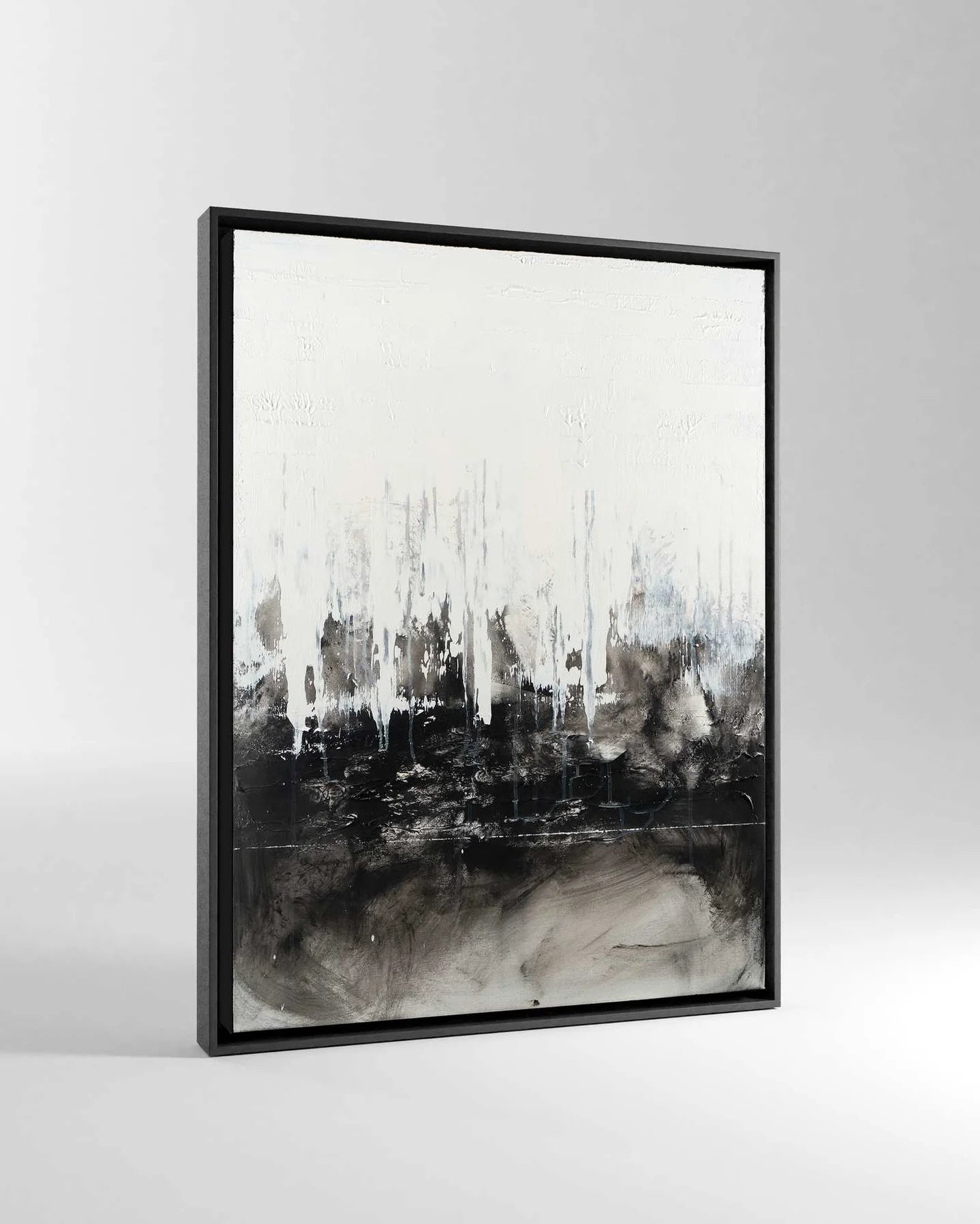 Nemanja Nikolic - '444-001' - Abstract - Framed Canvas Print — New Look Art