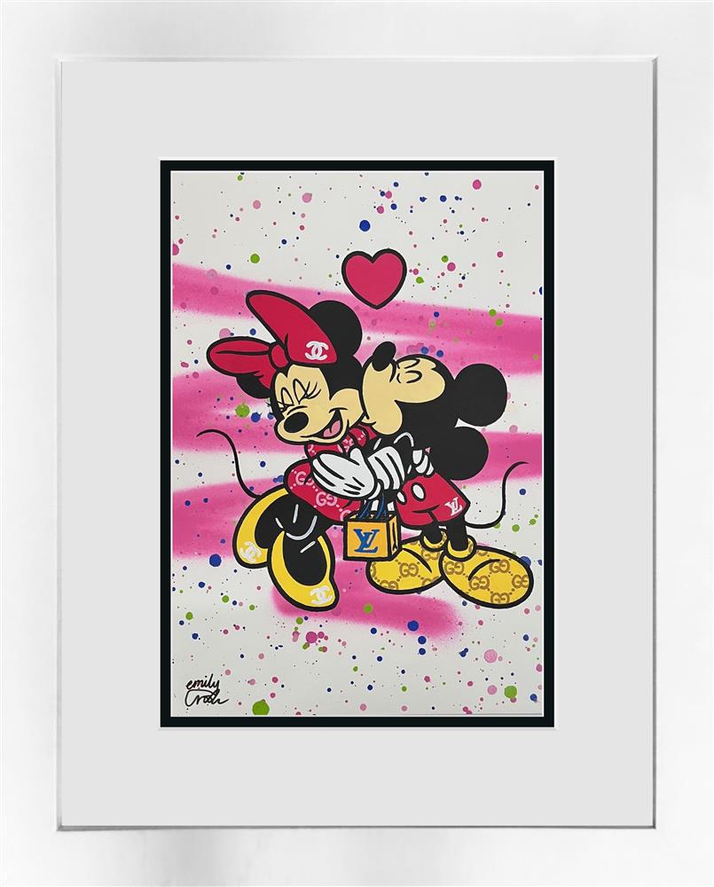 Emily Crook - 'Couple Goals'- Study' - Framed Original Art — New Look Art