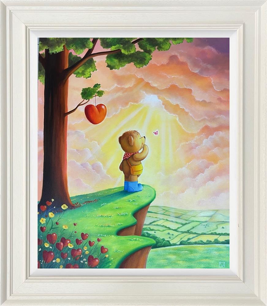Michael Abrams - 'It's The Little Things In Life' - Framed Original Ar ...