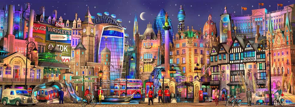 Keith Drury - 'London Way' - Limited Edition Artwork — New Look Art