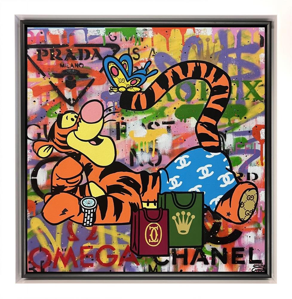 Emily Crook - 'New Time Piece' - Framed Original Art — New Look Art