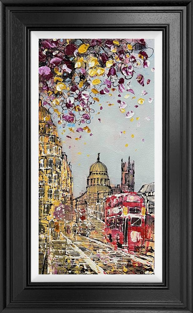 Nigel Cooke - 'Routemaster Ahead' - Framed Original Artwork — New Look Art