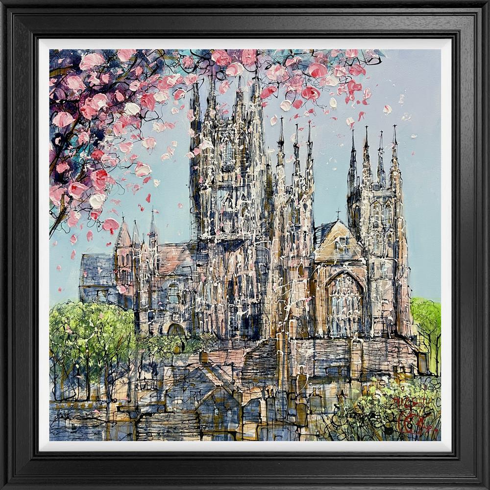 Nigel Cooke - 'Skyline In Bloom' - Framed Original Artwork — New Look Art