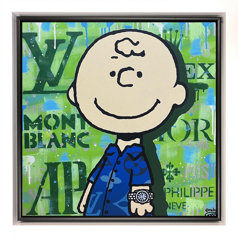 Emily Crook - 'The Name's Charlie' - Framed Original Art — New Look Art