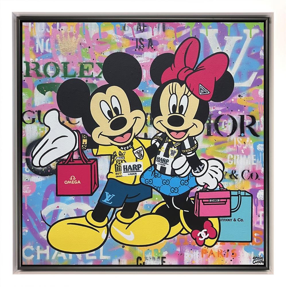 Emily Crook - 'We Are County' - Framed Original Art — New Look Art