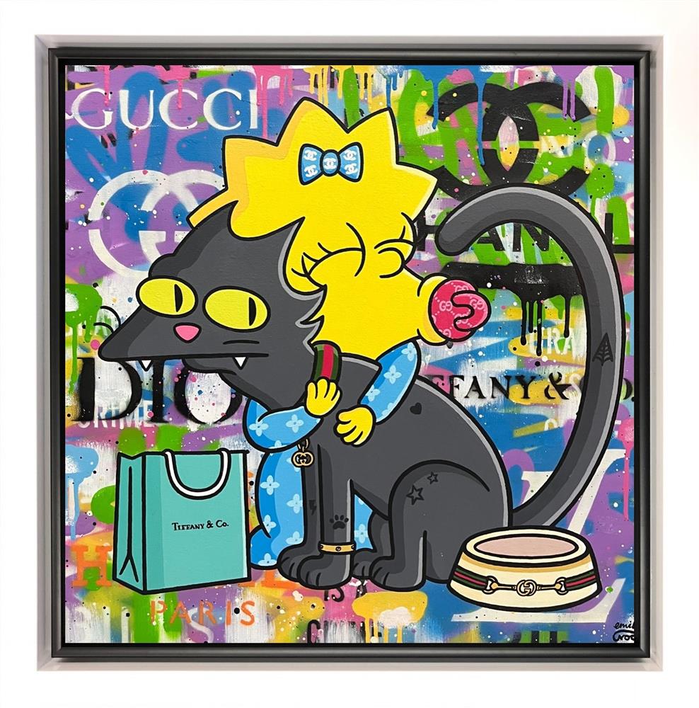 Emily Crook - 'You're My Favourite' - Framed Original Art — New Look Art