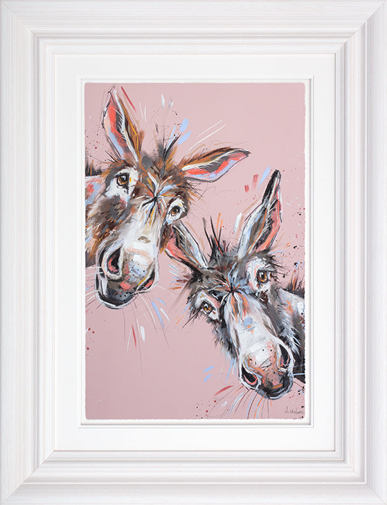 Ashley Saunders - 'Side By Side' - Framed Limited Edition — New Look Art