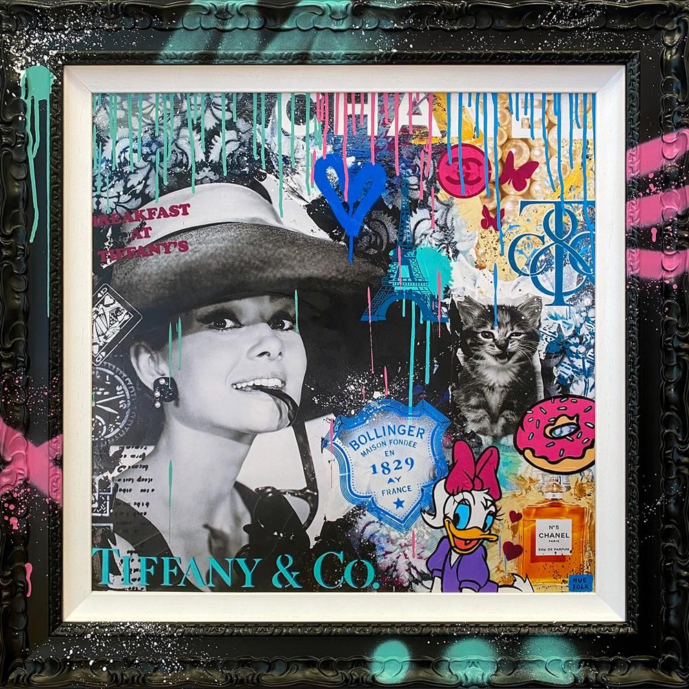 Hue Folk - 'Breakfast At Tiffany's' - Studio Limited Edition canvas ...