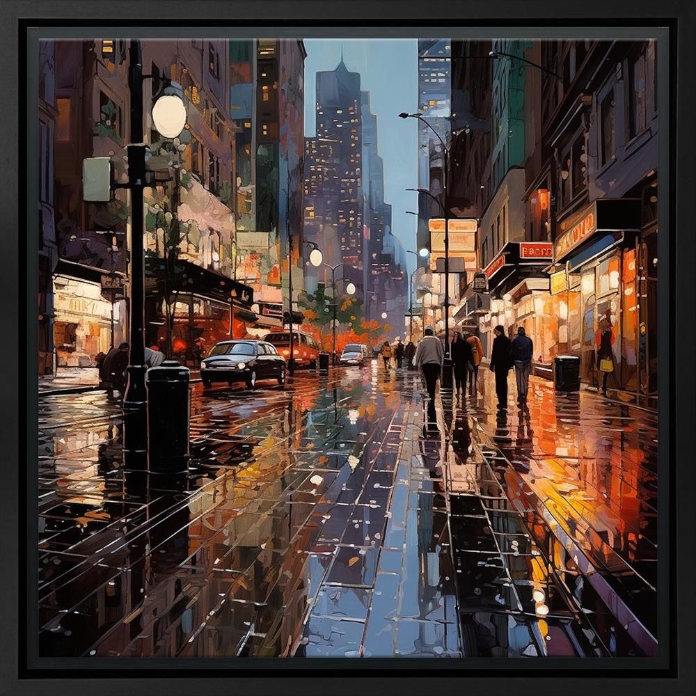 Leander - 'Downtown Reflections' - Studio Limited Edition — New Look Art