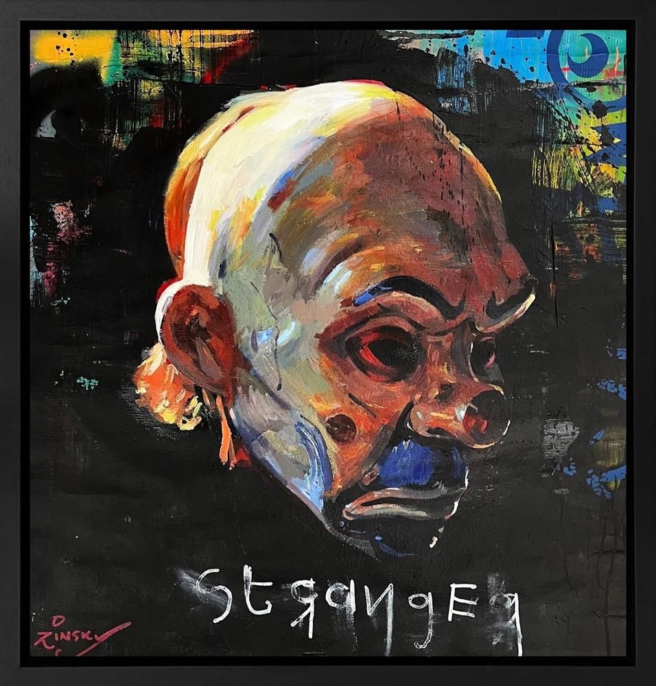 Zinsky - 'Stranger' - Framed Original Artwork — New Look Art