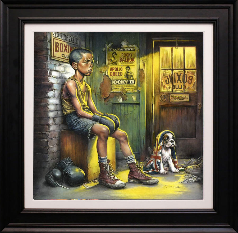 Craig Everett - 'Underdog'- Framed Limited Edition — New Look Art