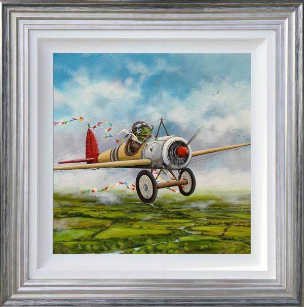 Dale Bowen - 'Max Rev's' - Framed Original Art — New Look Art