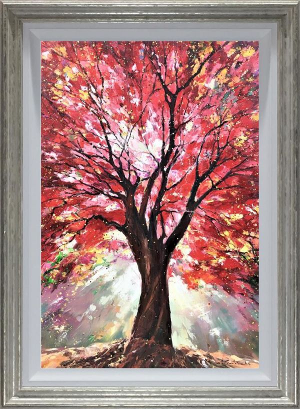 Ewa Czarniecka - 'Tree of Life' - Framed Original Art — New Look Art