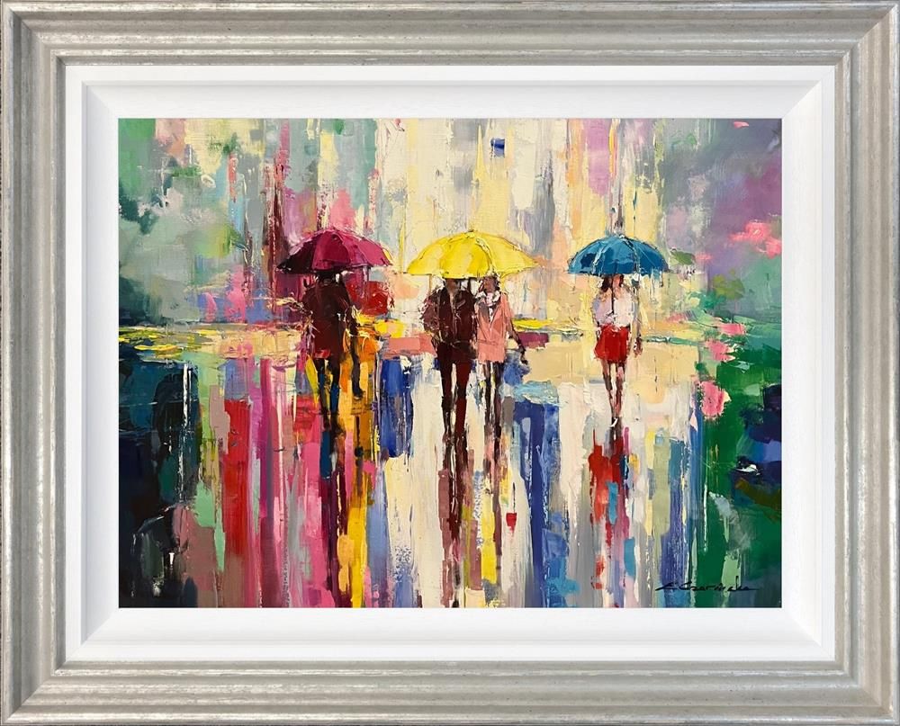 Ewa Czarniecka - 'Life In Colour' - Framed Original Art — New Look Art